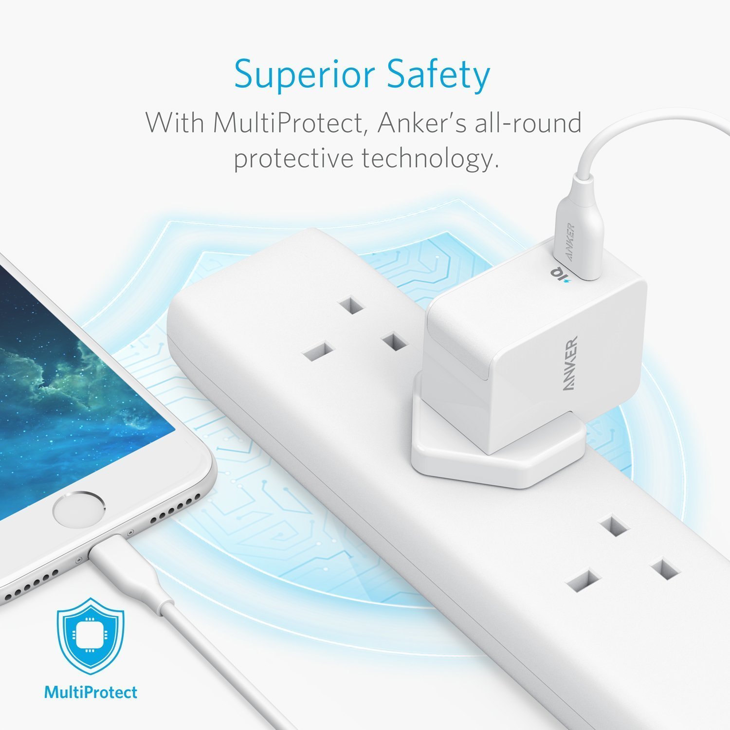Anker PowerPort 1 Port (12W) USB Wall Charger - tabal.ng : tabal.ng