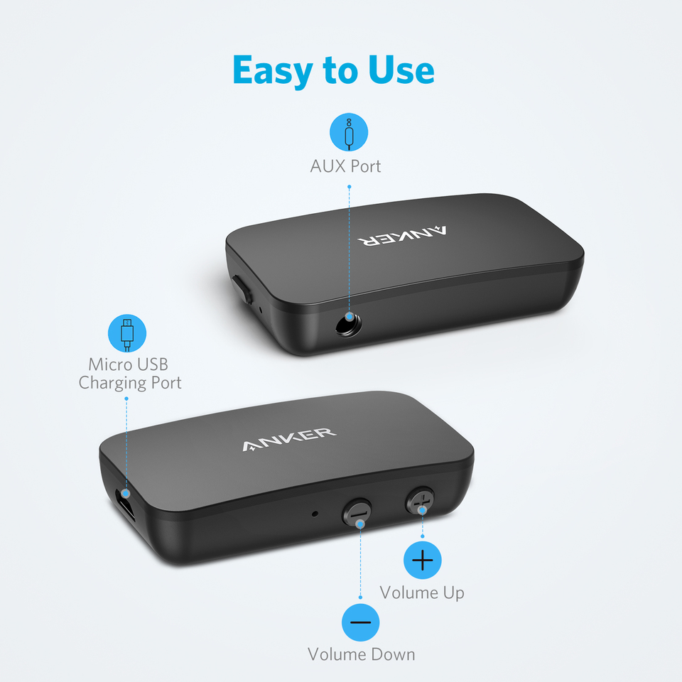 Anker Soundsync Bluetooth レシーバー: Anker Soundsync ペアリング方法 ヘッドホン – RAKRK