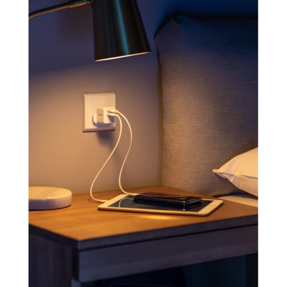 Anker 12W PowerPort Mini Dual USB Port Wall Charger - White - tabal.ng ...