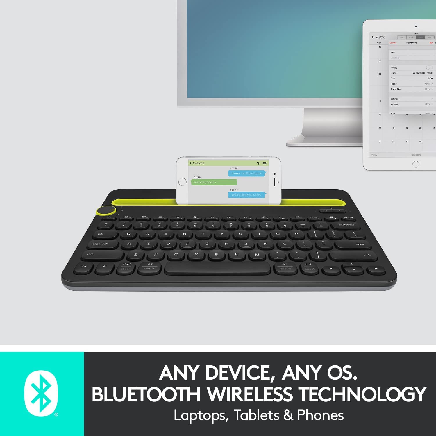 Logitech K480 Wireless Multi-Device Keyboard - tabal.ng : tabal.ng