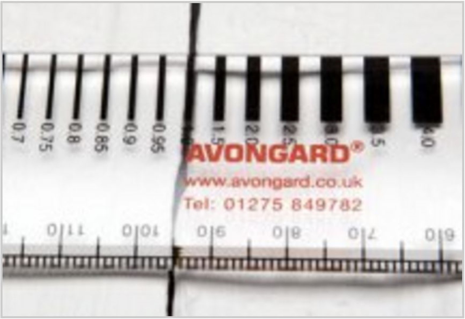 Avongard Crack Width Gauge - tabal.ng : tabal.ng