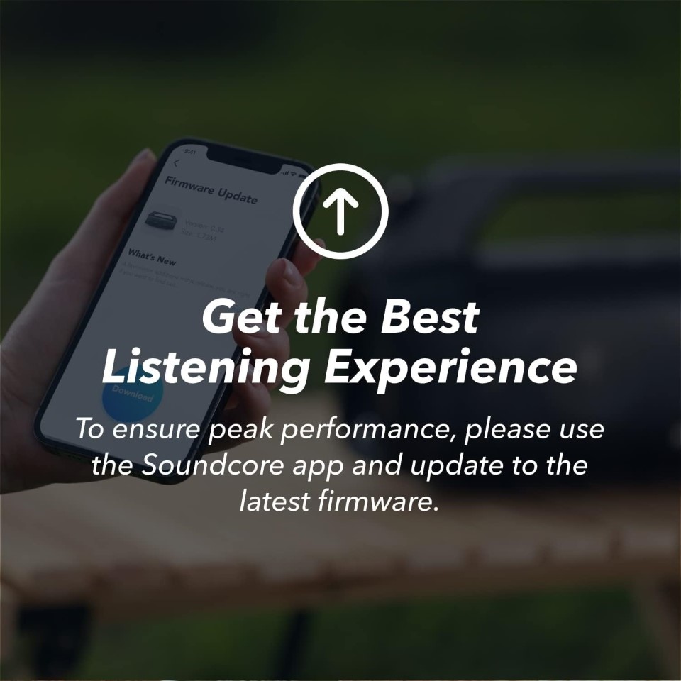 Anker Soundcore Motion Boom Plus - 80W, 20Hrs Playtime IP67 Portable ...